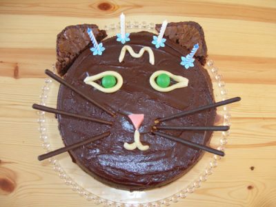 Encore des gâteaux rigolos cette année ! | Merci pour le chocolat