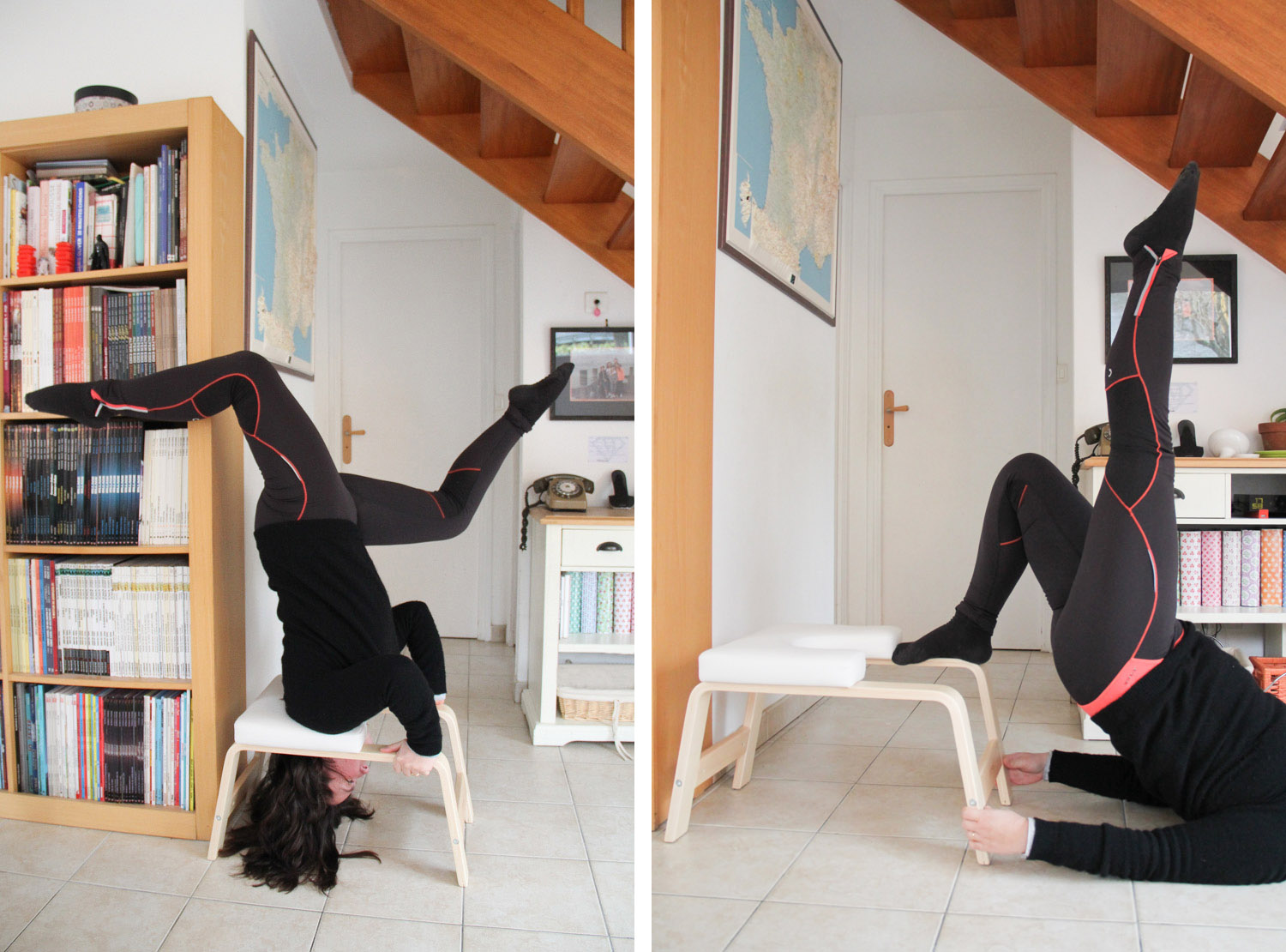 J'ai testé FeetUp© Trainer - inversions yoga | Merci pour le chocolat