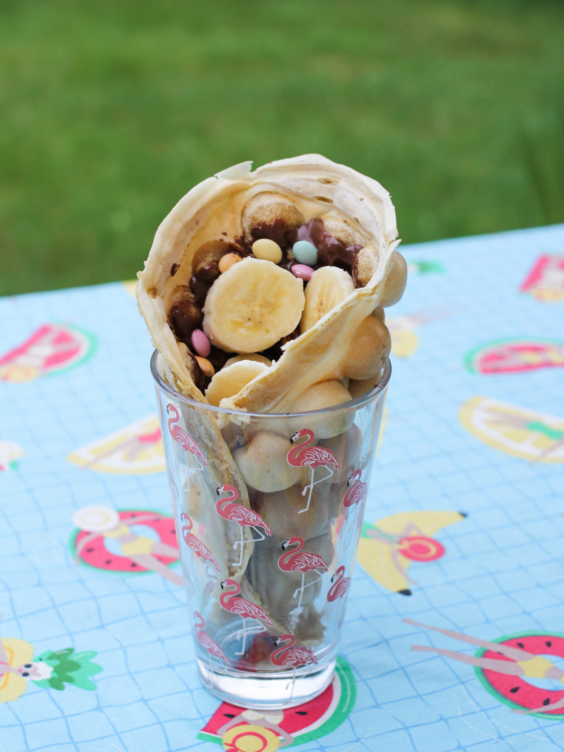 Recette gaufre buble – bubble waffles – gaufrier Mieuxquedesfleurs ...