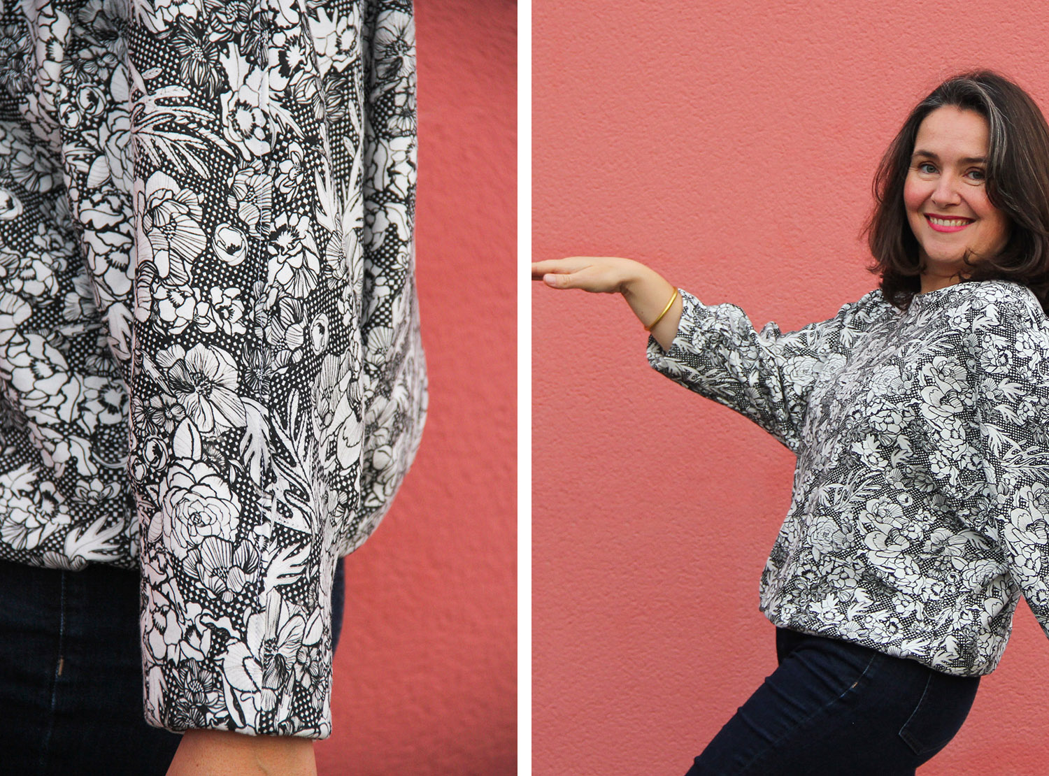 Couture – mon sweat Elaine x Juce Collection | Merci pour le chocolat